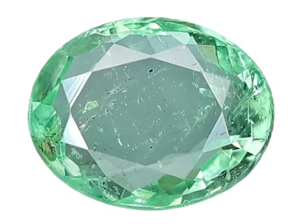 Original Certified Jeweltique! Colombian Panna Stone एमराल्ड स्टोन ...