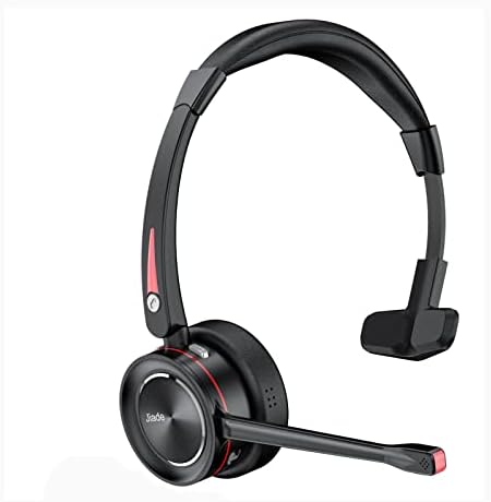 Amazon.com: Jiade Trucker Bluetooth Headset V5.2, Wireless Headset with ...