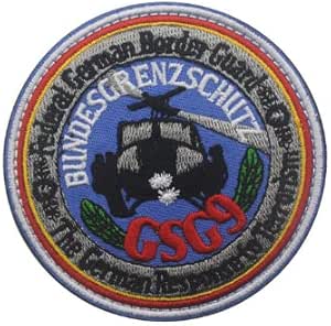 Amazon.com: Germany GSG-9 Bundesgrenzschutz Military Patch Fabric ...
