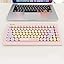 Amazon.com: Pink Wireless Bluetooth Keyboard for iPads Tablet Mac PC ...