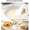 Amazon.com: Joydeem Ceramic Rice Cooker FD20S-W, 4 Cups Uncooked Rice ...