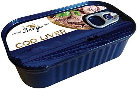 Amazon.com: Wild Cod Liver Canned From Iceland 4.06 oz pack of 6 ...