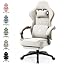 Dowinx Chaise de Gaming en Tissu avec Repose-Pieds Extensible et ...