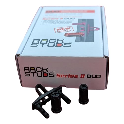Snapklik.com : Rackstuds DUO20 1RU Rack Mount Solution Series IINo More Cage Nuts The Easiest ...