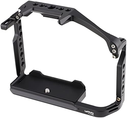 Amazon.co.jp: LEFTFOTO カメラフルケージ パナソニック LUMIX GH6用 - 軽量ケージリグ アルカタイプベース ...
