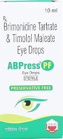 ABPress PF - Bottle of 10ml Eye Drops : Amazon.in: Health & Personal Care