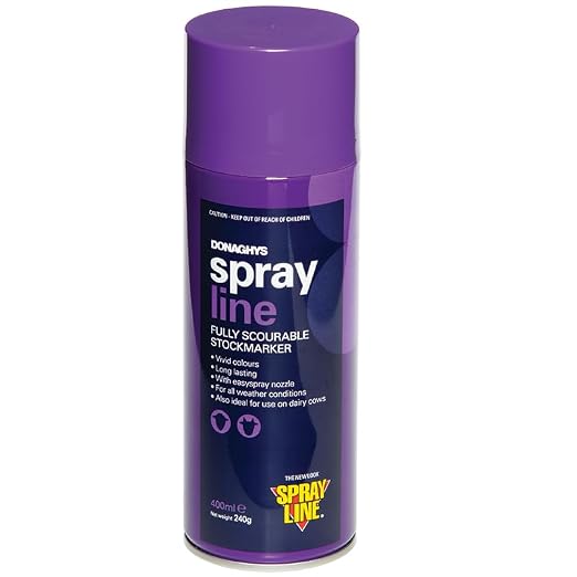 Premier Sprayline Marking Paint for Sheep & Livestock (400mL - Purple ...