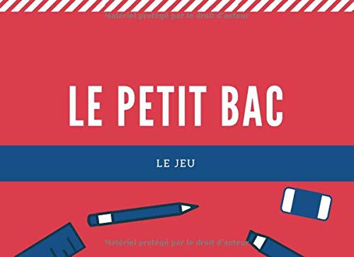 Buy Le petit BAC - 96 grilles à compléter: Jeu de société en famille ou ...