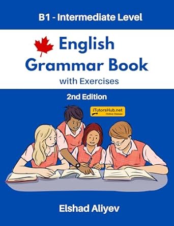 Amazon.com: English Language Grammar Book with Exercises & Answers B1 ...