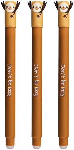 Eberhard Faber 599018 Erasable Sloth Ink Rollerball 3 Animal Erase It ...