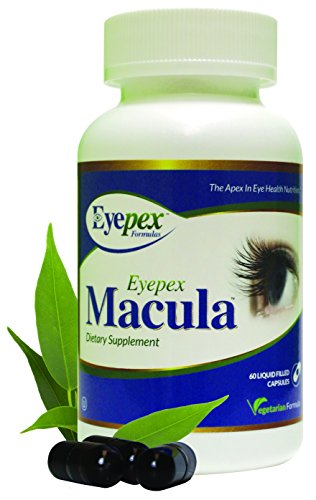 Eyepex Macula - Eye Health Vitamin & Mineral Supplement 60 Vegetarian ...