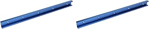Saluaqui 2 pcs Woodworking Miter T Tracks, Aluminum T slot Miter Track ...
