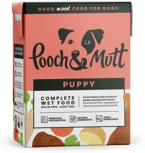 Wet Dog Food Taster Pack by Pooch & Mutt For Puppies (New, Improved ...