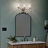 Kichler Winslow 21.5" Vanity Light in Brushed Nickel, 3-Light ...