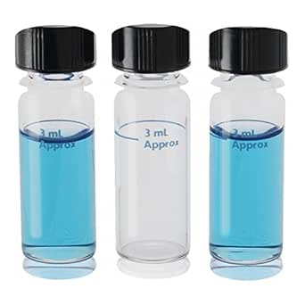 Kimble 60811D-312 Borosilicate Glass Clear Screw Thread Dilution Vial ...