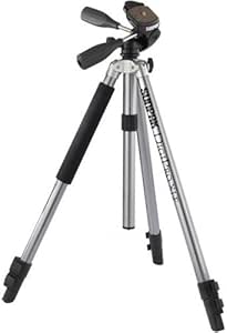 Amazon.com : Sunpak DigiPro XLF Digital Camera Tripod with 3-Way Pan ...