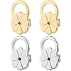 Amazon.com: 4pcs Earring Backs, Copper Earring Backs for Droopy Ears ...