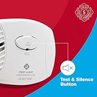 First Alert CO400 Battery Powered Carbon Monoxide Alarm : Amazon.in ...