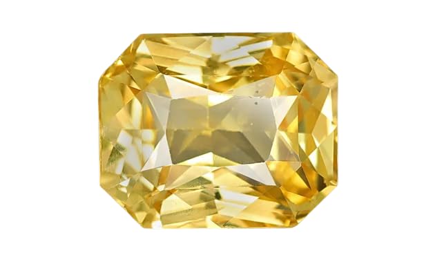 QUEEN-GEMS Ceylon Pukhraj Stone Original Certified Guru Ratna Pushkaraj ...