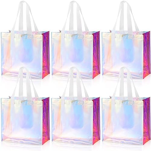 Amazon.com - Suwimut 6 Pack Clear Tote Bag, 12 x 12 x 6 Inch Stadium ...