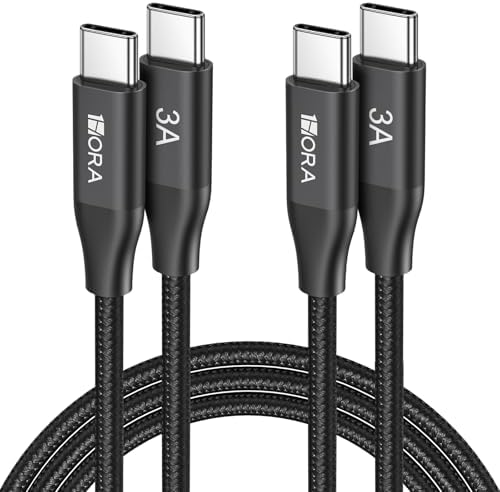AmazonBasics Cable USB tipo C a USB tipo C - 6 pies (1.8 metros), color ...