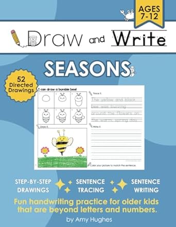 Draw and Write (Seasons): Fun Handwriting Practice for Older Kids ...