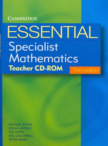 Amazon.com: Essential Specialist Mathematics Third Edition Teacher CD ...