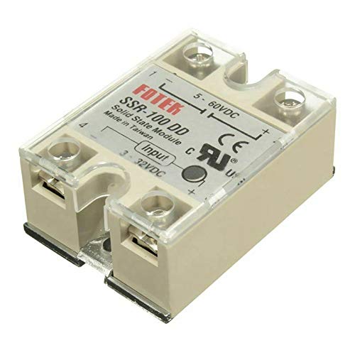 Generic 10X(SSR-100 DD Solid State Module Solid-State Relay DC-DC 100A ...