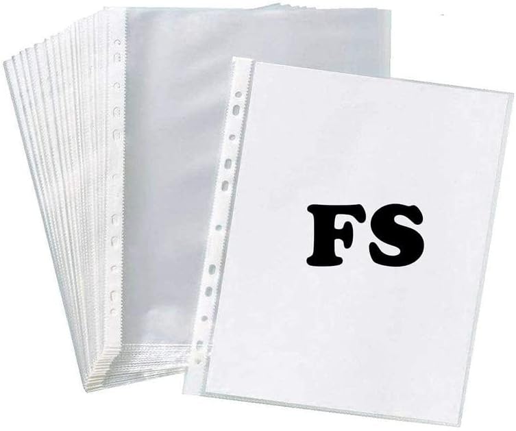 CAMPIO Heavy Duty Clear Sheet Protector FS (Legal) Size, Transparent ...