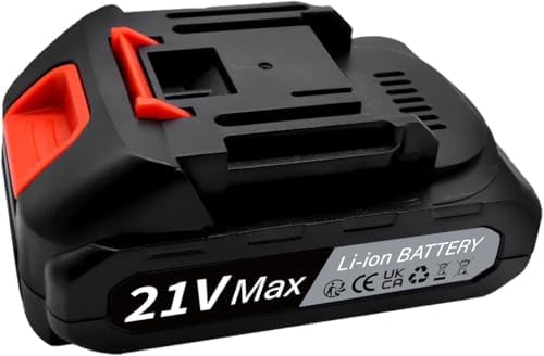 Amazon.com: 21V Rechargeable Lithium Ion Battery, Replacement Batteries ...