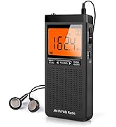 Amazon.com: Greadio Portable Shortwave Radio with Bluetooth 5.0 ...