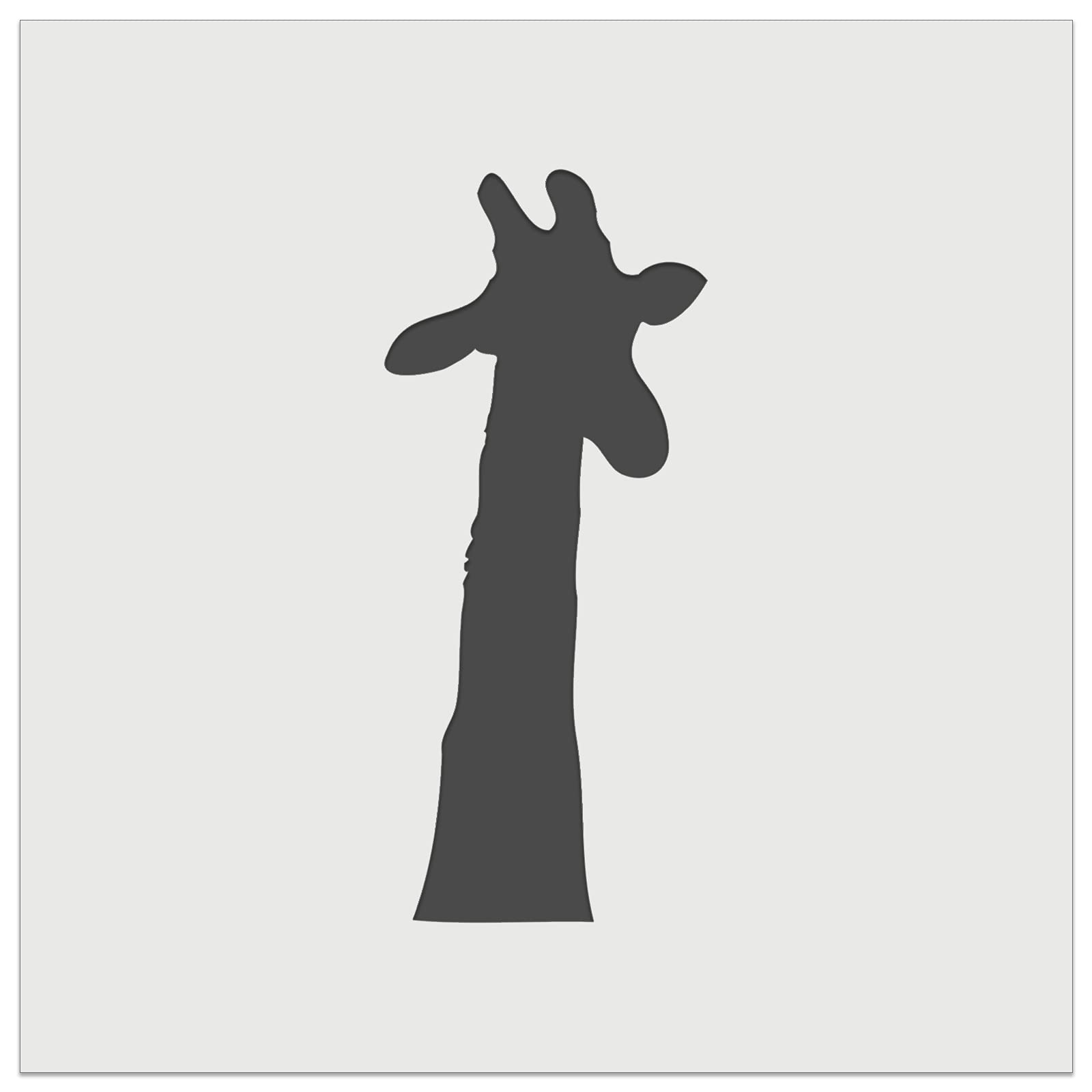 Giraffe Head Stencil