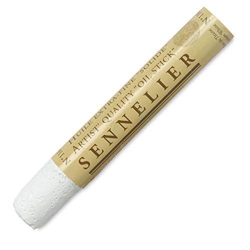 Sennelier : Oil Sticks : 38ml Artist Quality Oil Bar : Titanium White ...