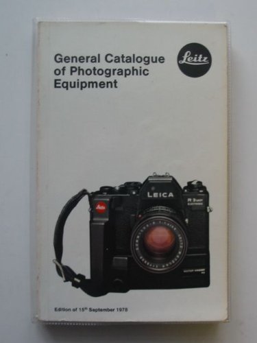 LEITZ GENERAL CATALOGUE OF PHOTOGRAPHIC EQUIPMENT 1978: Amazon.com: Books