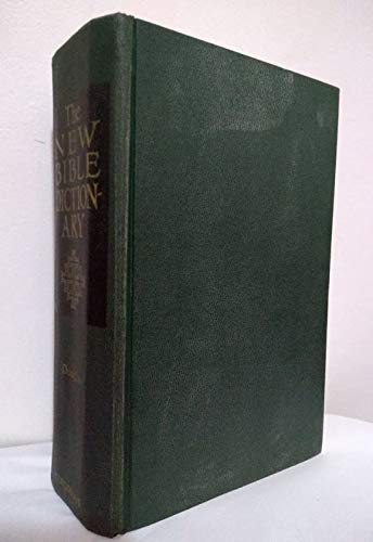The New Bible Dictionary: J.D. Douglas: 9780851106083: Amazon.com: Books