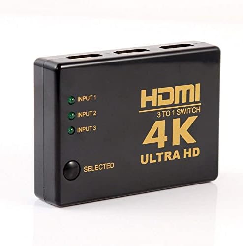 Tobo HDMI 3 Port Switch Splitter Switcher HDMI Switcher with Remote ...