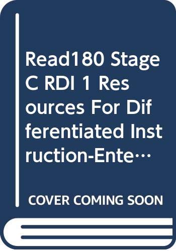 Read180 Stage C RDI 1 Resources For Differentiated Instruction ...