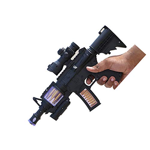 Agreeable Sub Machine Gun Toy Rifle - Toy Gun Features Flashing Light ...
