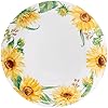 Amazon.com | Mikasa Sunflower Bone China Lightweight Chip Resistant 16 ...