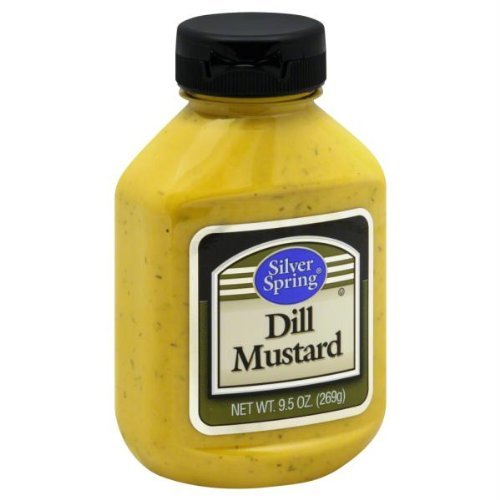 Amazon.com : SILVER SPRINGS MUSTARD SPRING DILL, 9.5 OZ by Silver ...