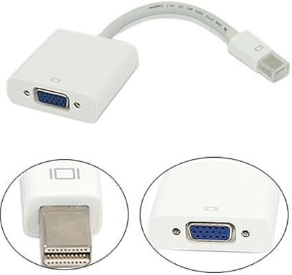 Amazon.com: 6 Feet Mini DisplayPort Male to VGA Male Cable for MacBook ...
