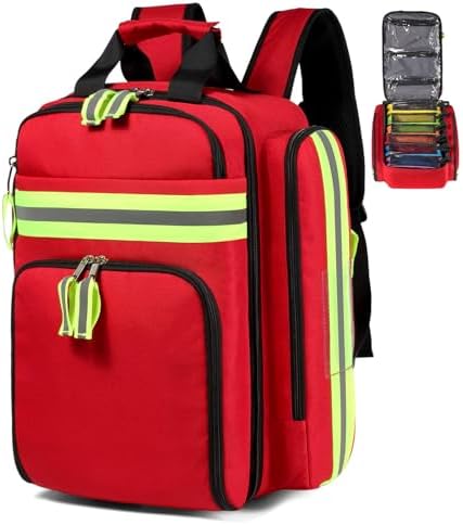 Amazon.com: Trunab Emergency Medical Backpack 50L Responder Trauma Bag ...