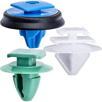 Amazon.com: Rexka 10 Sets Fender Flare Door Rocker Panel Moulding Clips ...