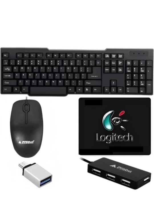 Amazon.in: Buy SANWARIYA ENTERPRISESS 5 in 1 Combo Keyboard and Mouse ...
