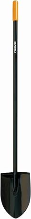 Amazon.com : Fiskars Digging Shovel - Heavy Duty Gardening Tool with Straight Handle - Lawn and ...