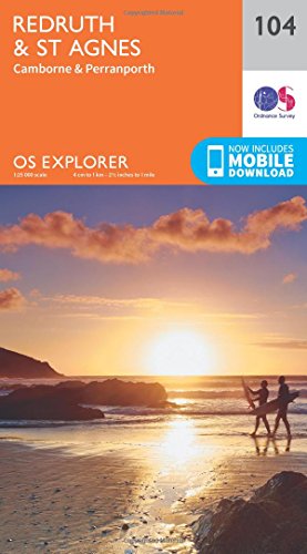 Redruth & St Agnes Map | Camborne & Perranporth | Ordnance Survey | OS ...