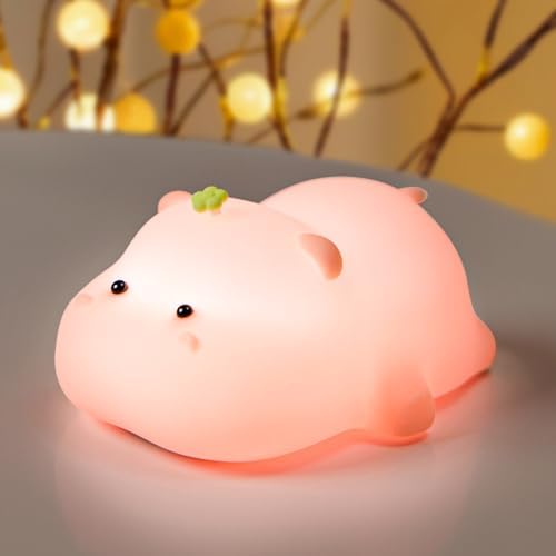 Amazon.com: SUPERNIUDB 3D Hippo Night Light LED USB 7 Color Change LED ...