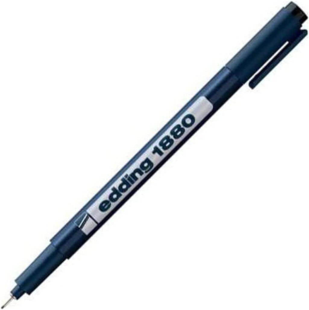 Amazon.com: edding 1880 profipen - black - 1 pen - line width 0.2 mm ...