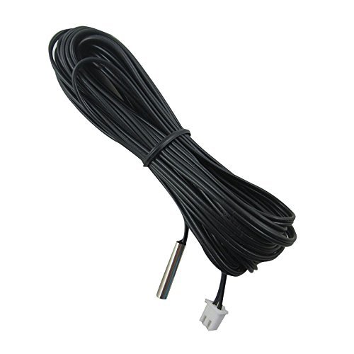 DIGITEN NTC Waterproof Water Temperature 5m Probe Sensor R25C=10K B25 ...