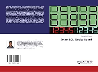 Buy Smart LCD Notice Board Book Online at Low Prices in India | Smart ...